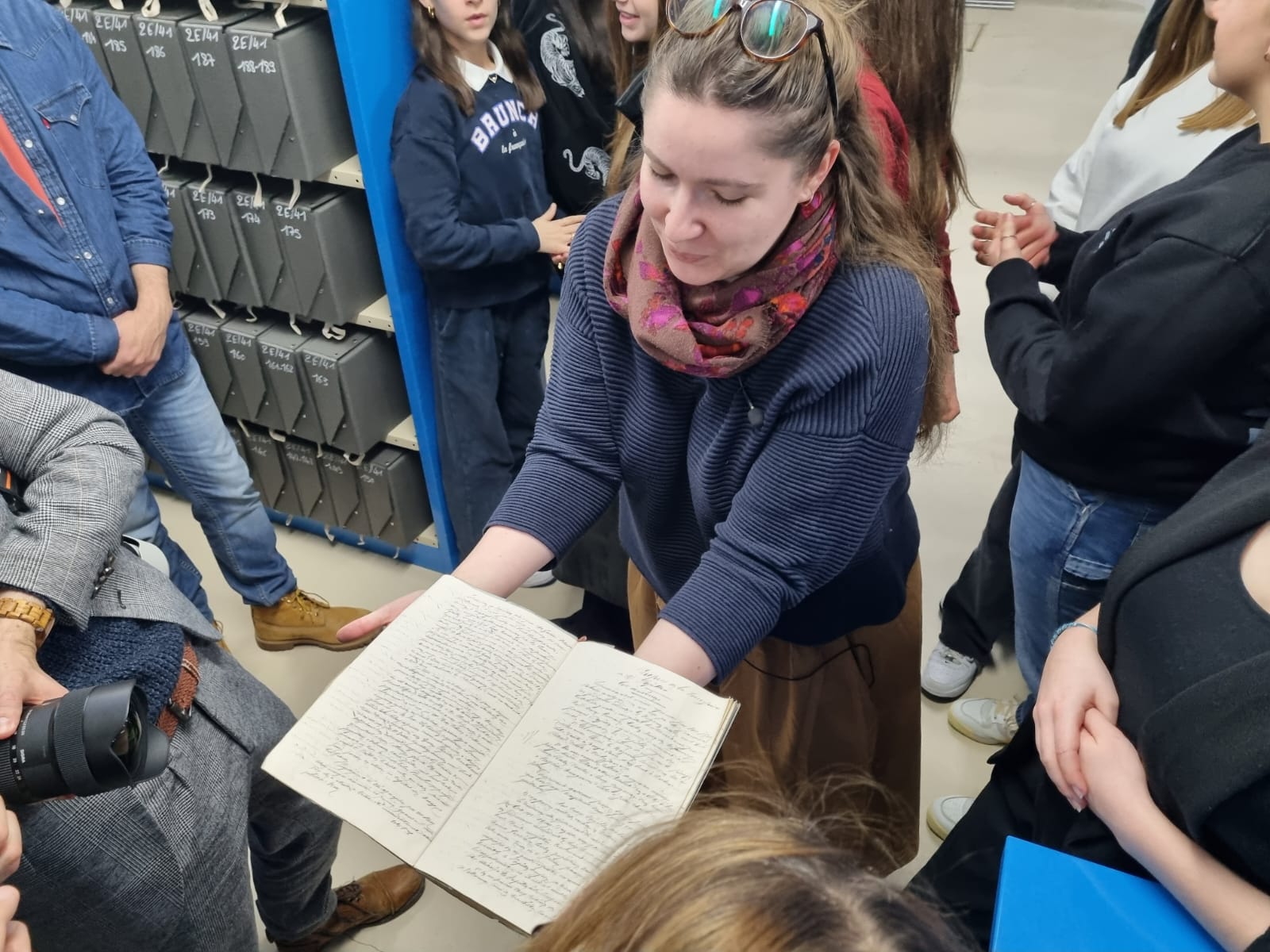 Des collégiens de Beurnonville à la découverte des archives départementales | Académie de Reims